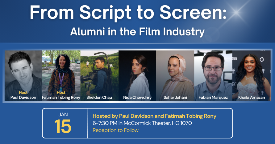 From Script to Screen: Alumni in the Film Industry | UCI School of ...